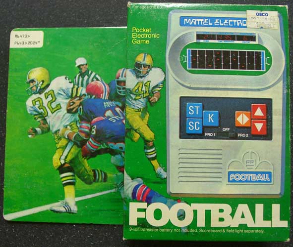 Football Hand-held Game - Do You Remember?