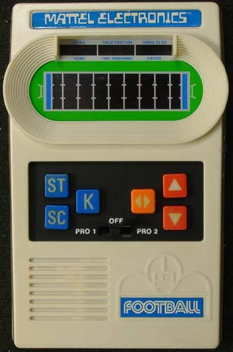 Football Hand-held Game - Do You Remember?