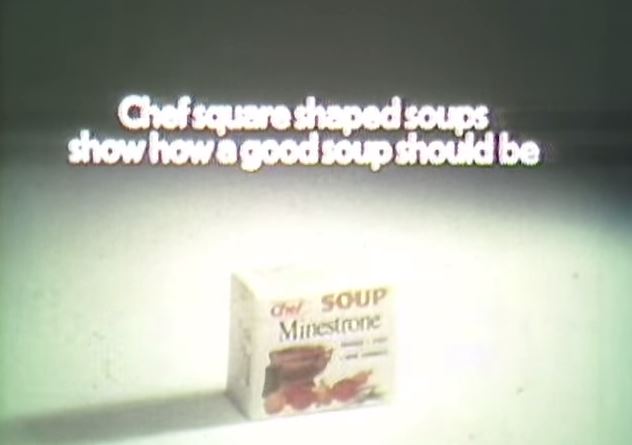 Chef's Square Shape Soup - Do You Remember?